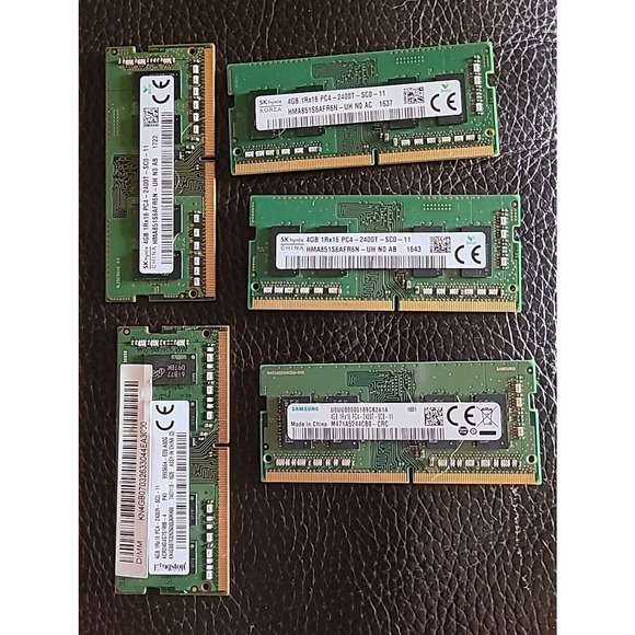 lot | Computers, Laptops & Parts | 5 Sticks X 4gb Pc4240t Ram Laptop ...